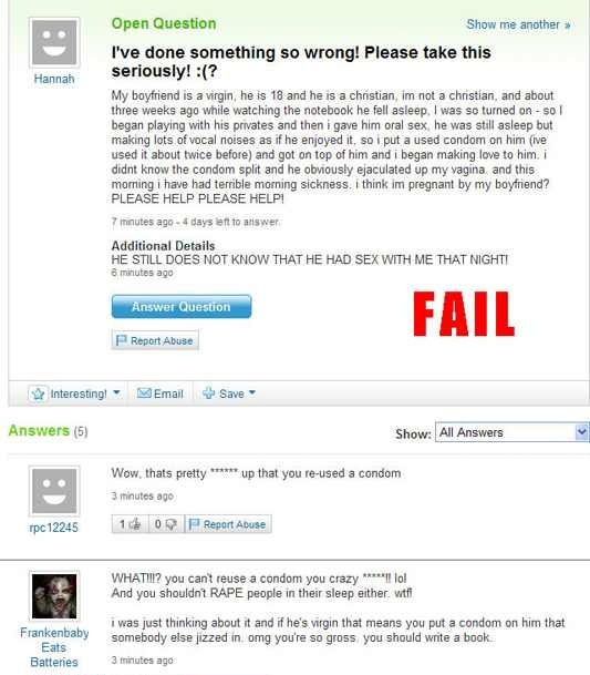 Common Sense Fail