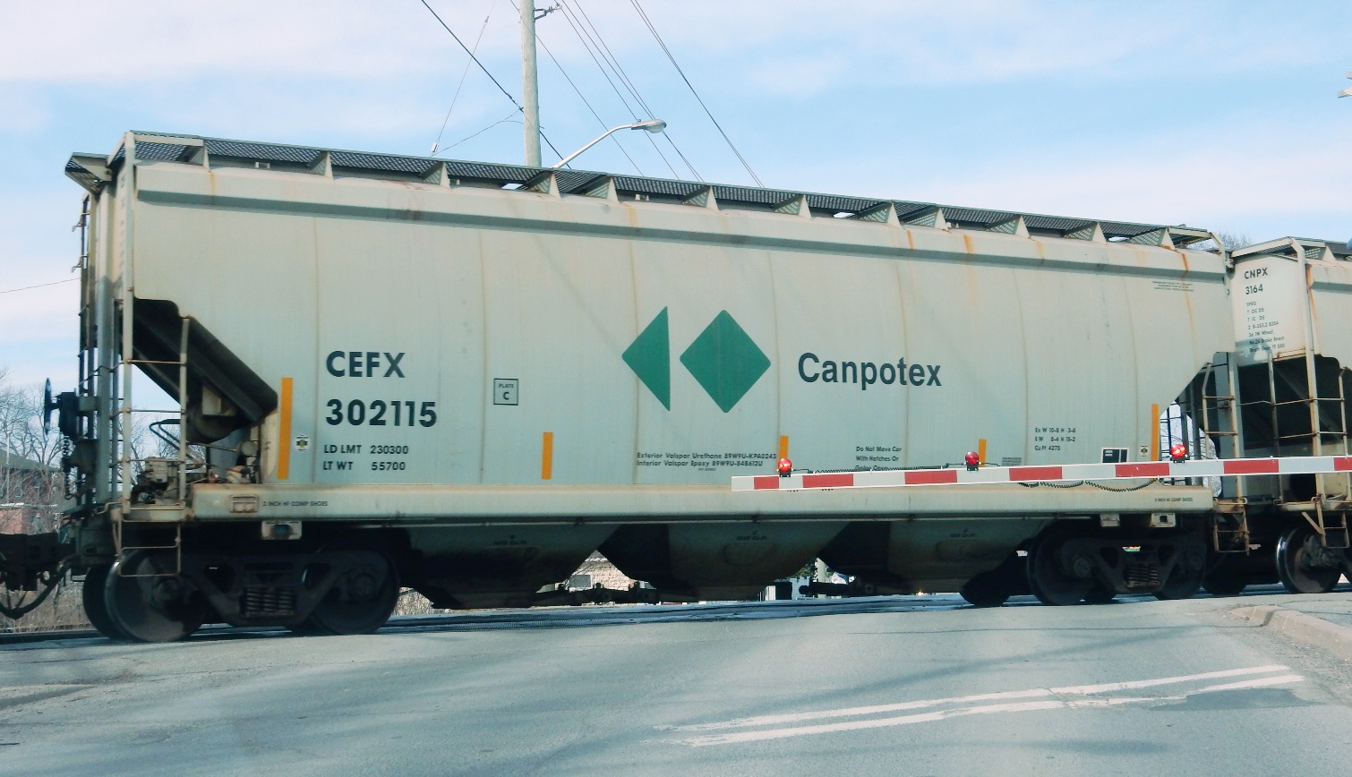 Trackside Treasure: CN 399000 Articulated Potash Car