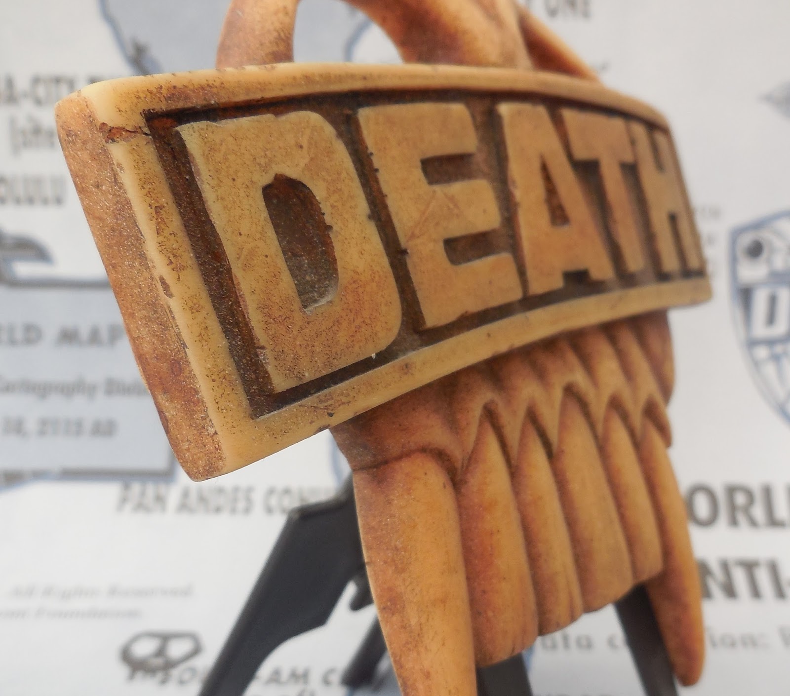 Cellar of Dredd: Judge Death badge by Planet Replicas