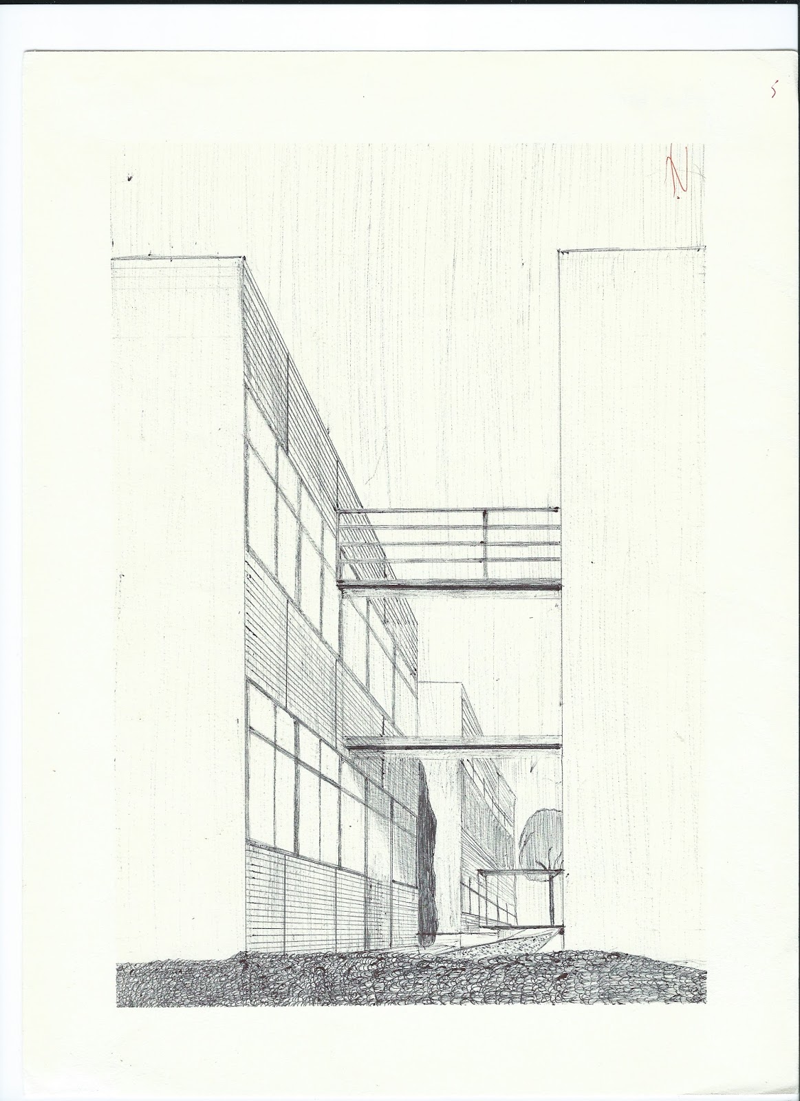 Cynthia Serna Igual: PATIO EXTERIOR EDIFICIO INSTITUTOS UNIVERSITARIOS