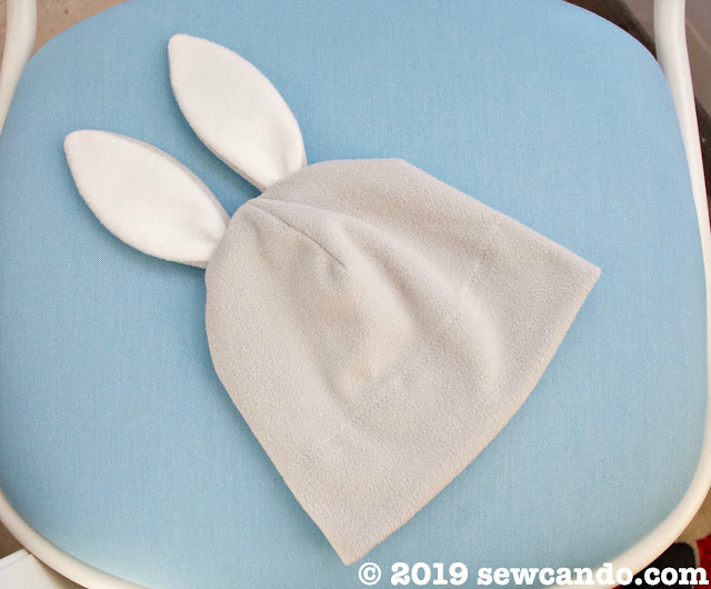 Sew Can Do: Free Pattern: Sweet Little Bunny Hat Tutorial