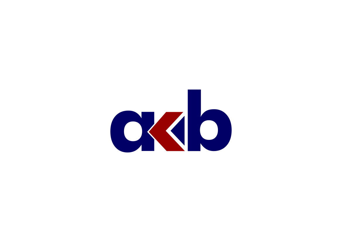 Vector Logo With Sale : Initials akb logo