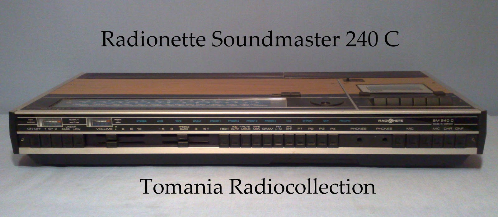 TOM's TECH TOYS: SOUNDMASTER