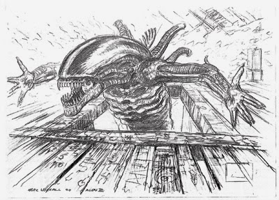 Alien Explorations: Alien 3: Vincent Ward : "Teak In Space"?