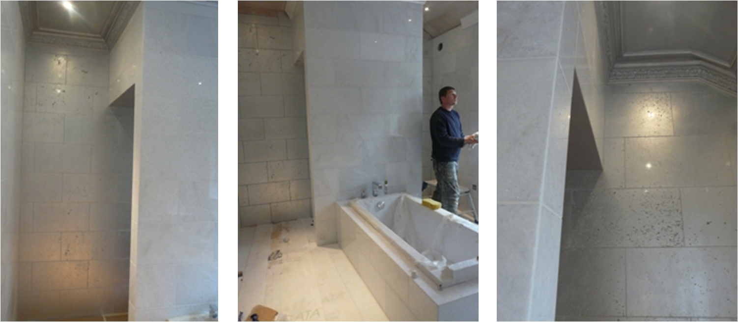 DESIGNER LAURA MCCREE: CRYSTAL WHITE MARBLED BATHROOM DESIGNED By LAURA ...