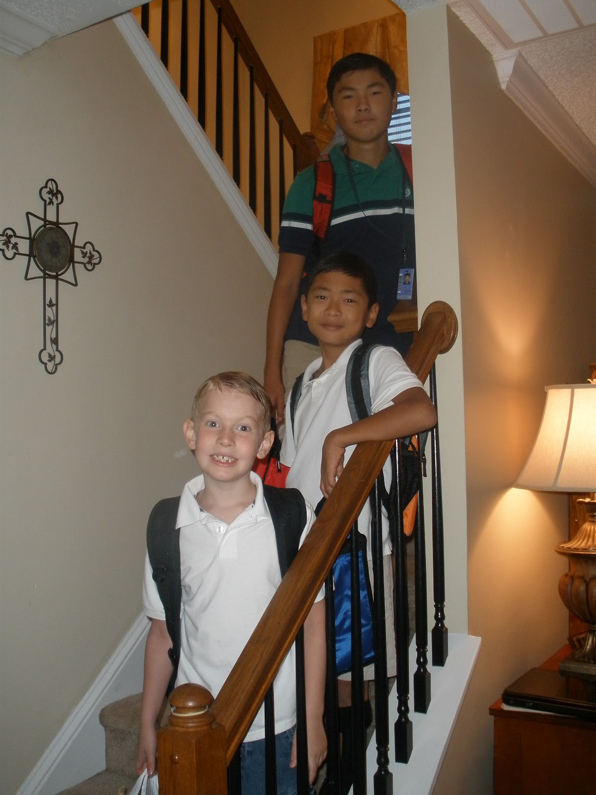 Rylands Family: First Day of School- 2012