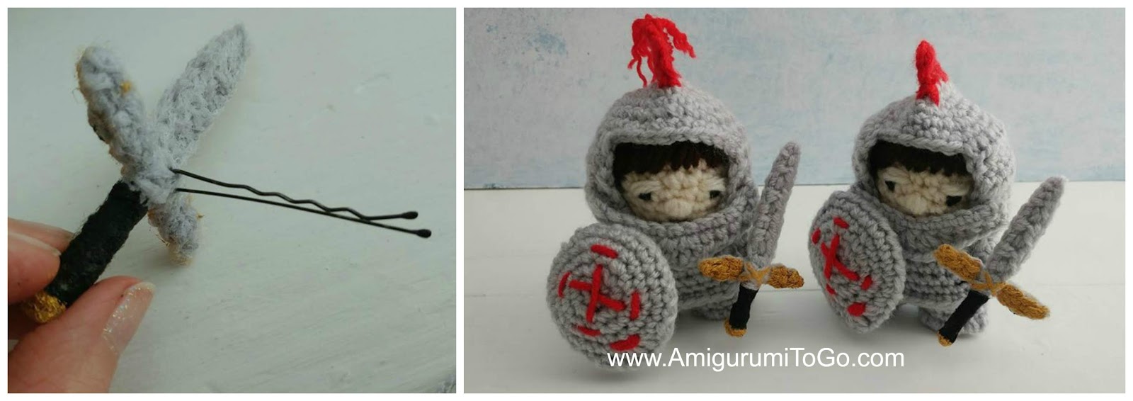 Little Boy Knight Part Two - How To Crochet The Sword