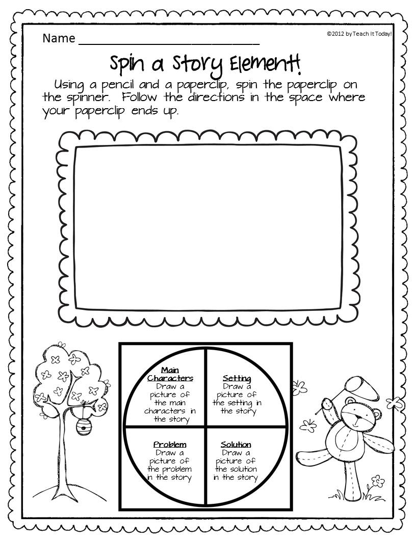 Classroom Freebies Too: Story Response Practice