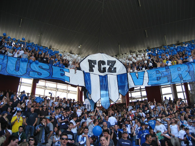 FCZ-FANS STOPPENZUG-WEIL SIE BADEN WOLLEN