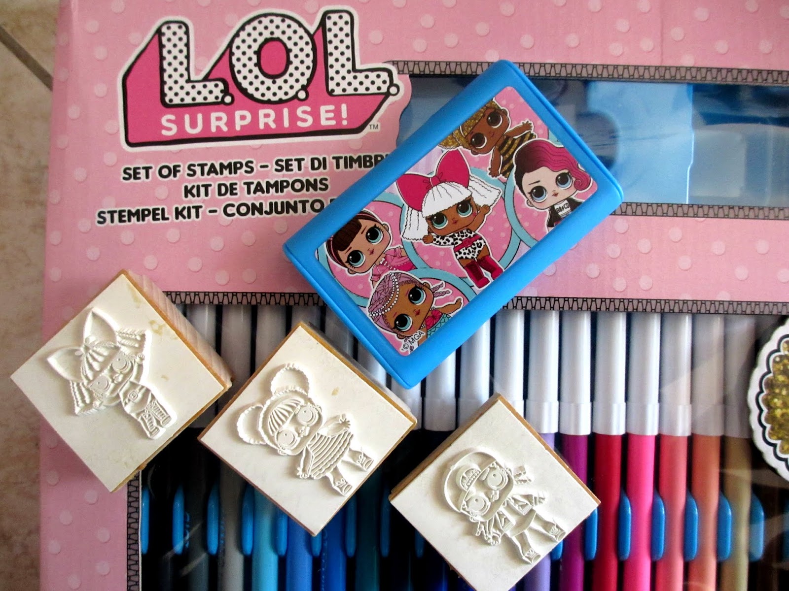 DI TUTTO UN PO': LOL SURPRISE MULTIPRINT: IL KIT DI PENNARELLI E TIMBRI ...