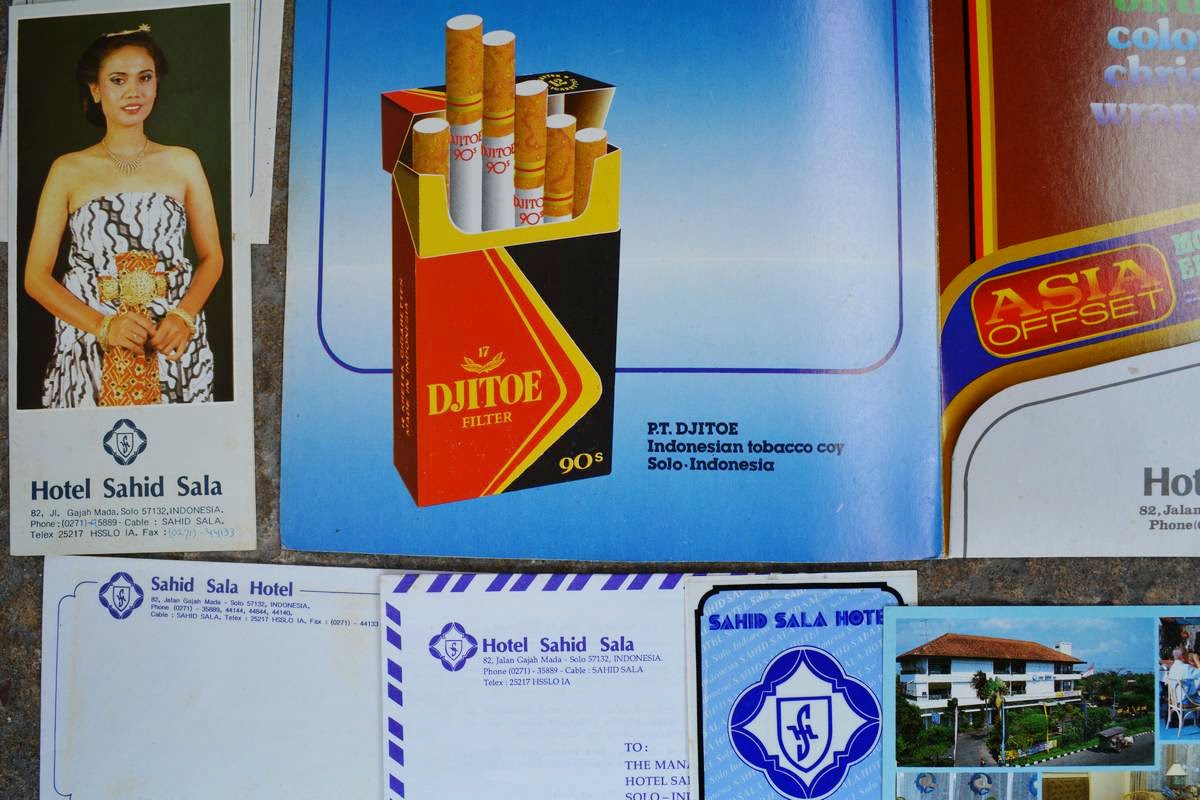 Antik Curio Reklame Lama Vintage & Retro Djojosoepoko: Brosur Tamu ...