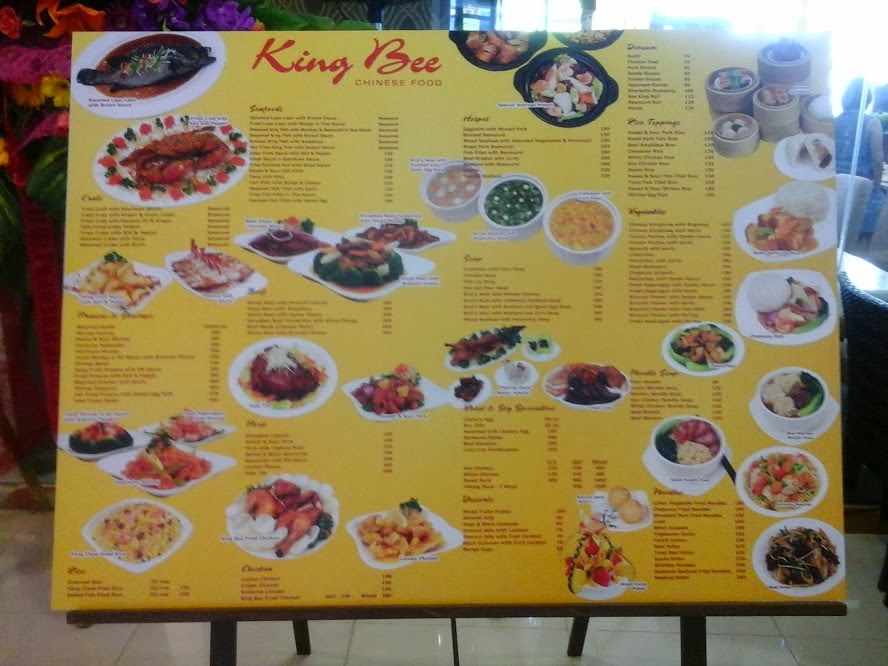 Amazing Jing for Life: King Bee Chinese Food Restaurant ready to serve ...
