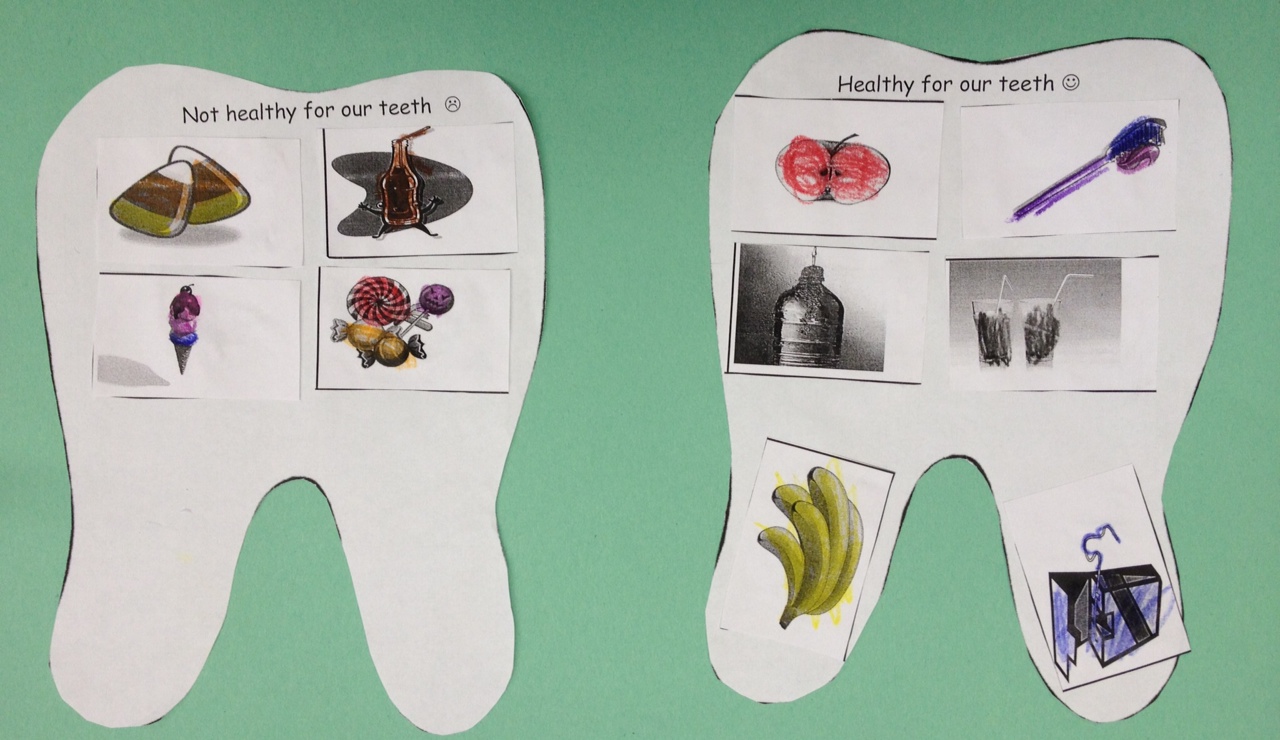 Dental Health Month - Apples & ABC's