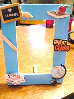 Craft a Weekend: Mod Podged Picture Frame