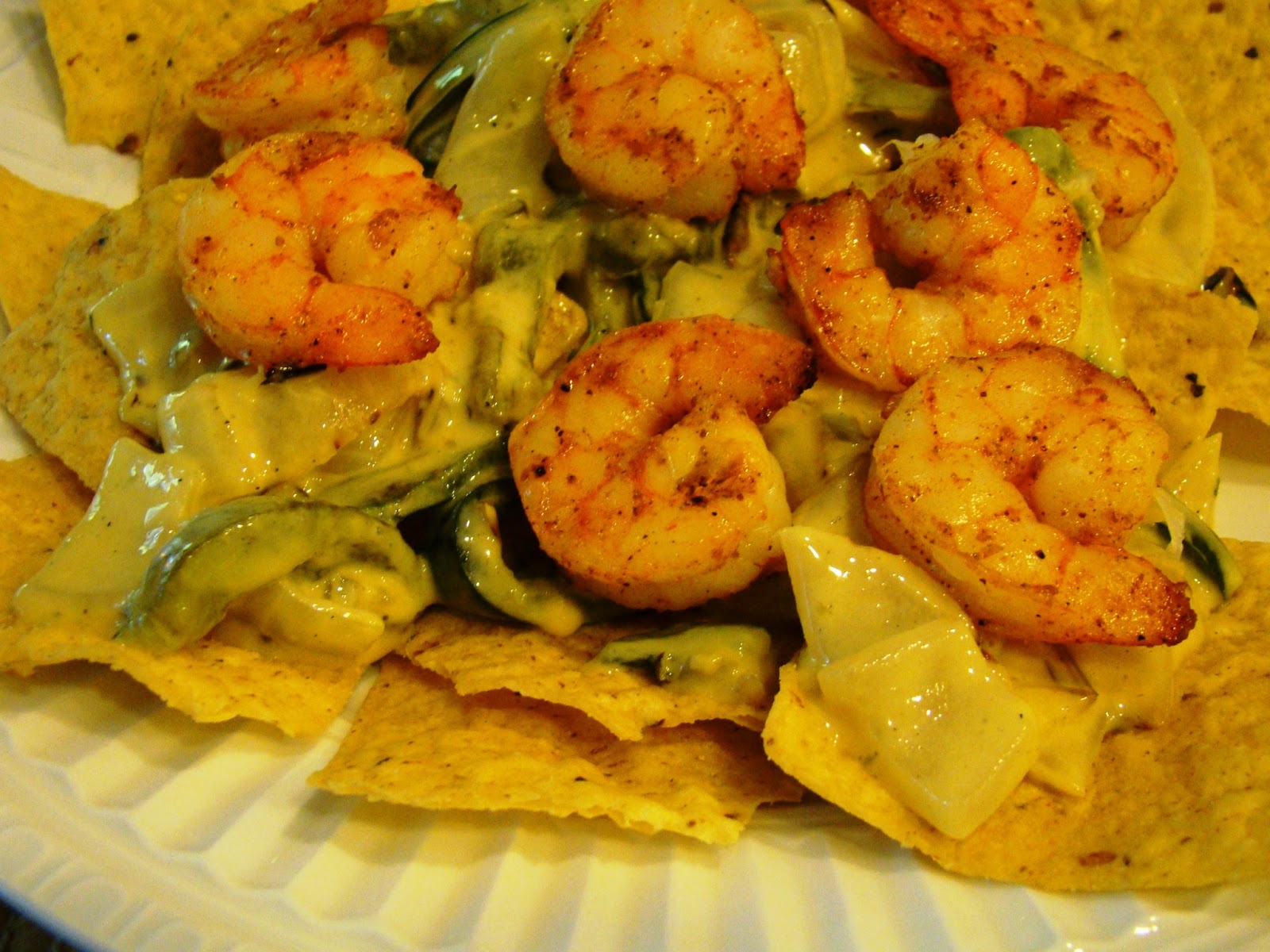 Soup Spice Everything Nice: Grilled Shrimp Nachos