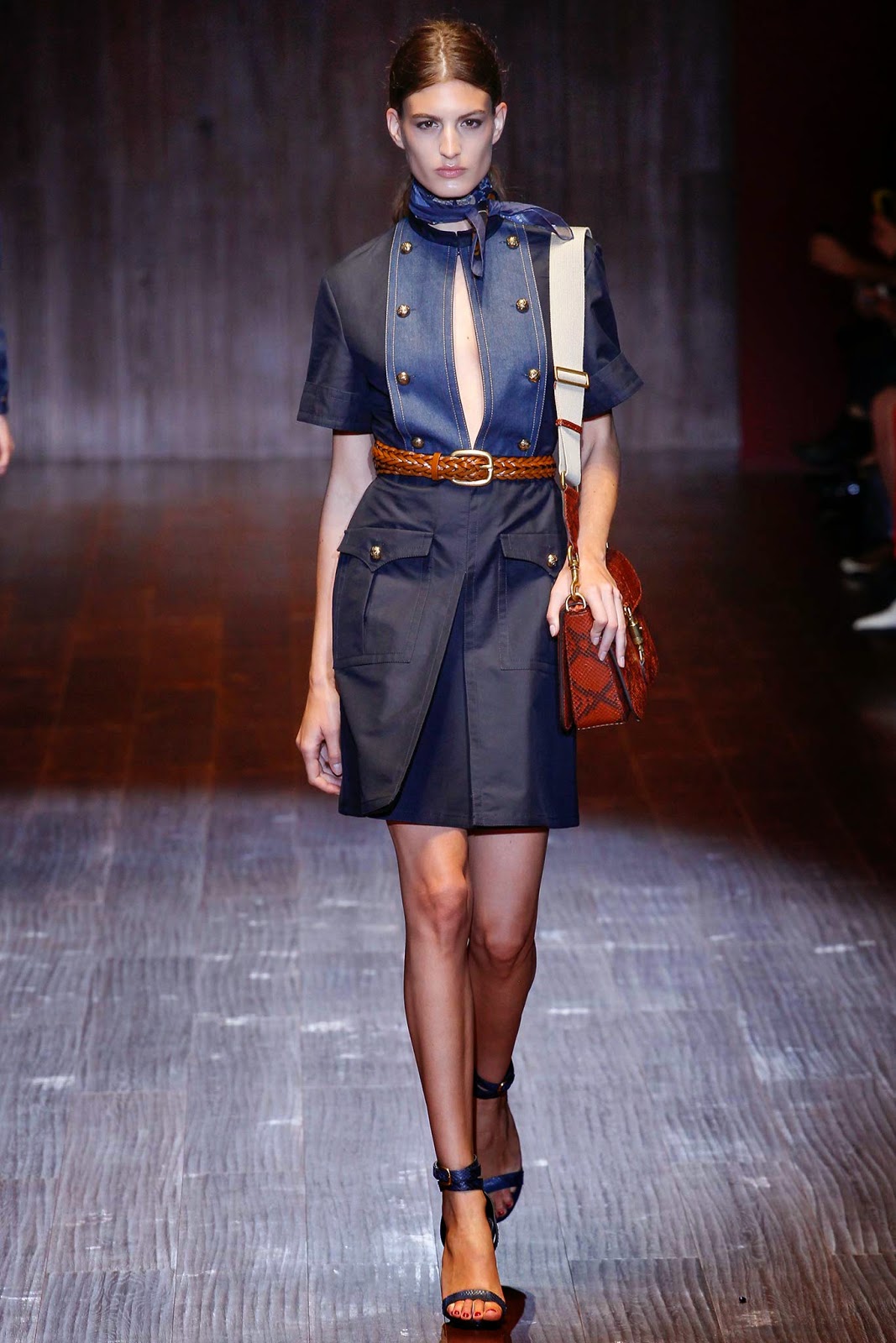 fashionstrendswomen: Gucci 2015 Les modèles de robe printemps été, la ...