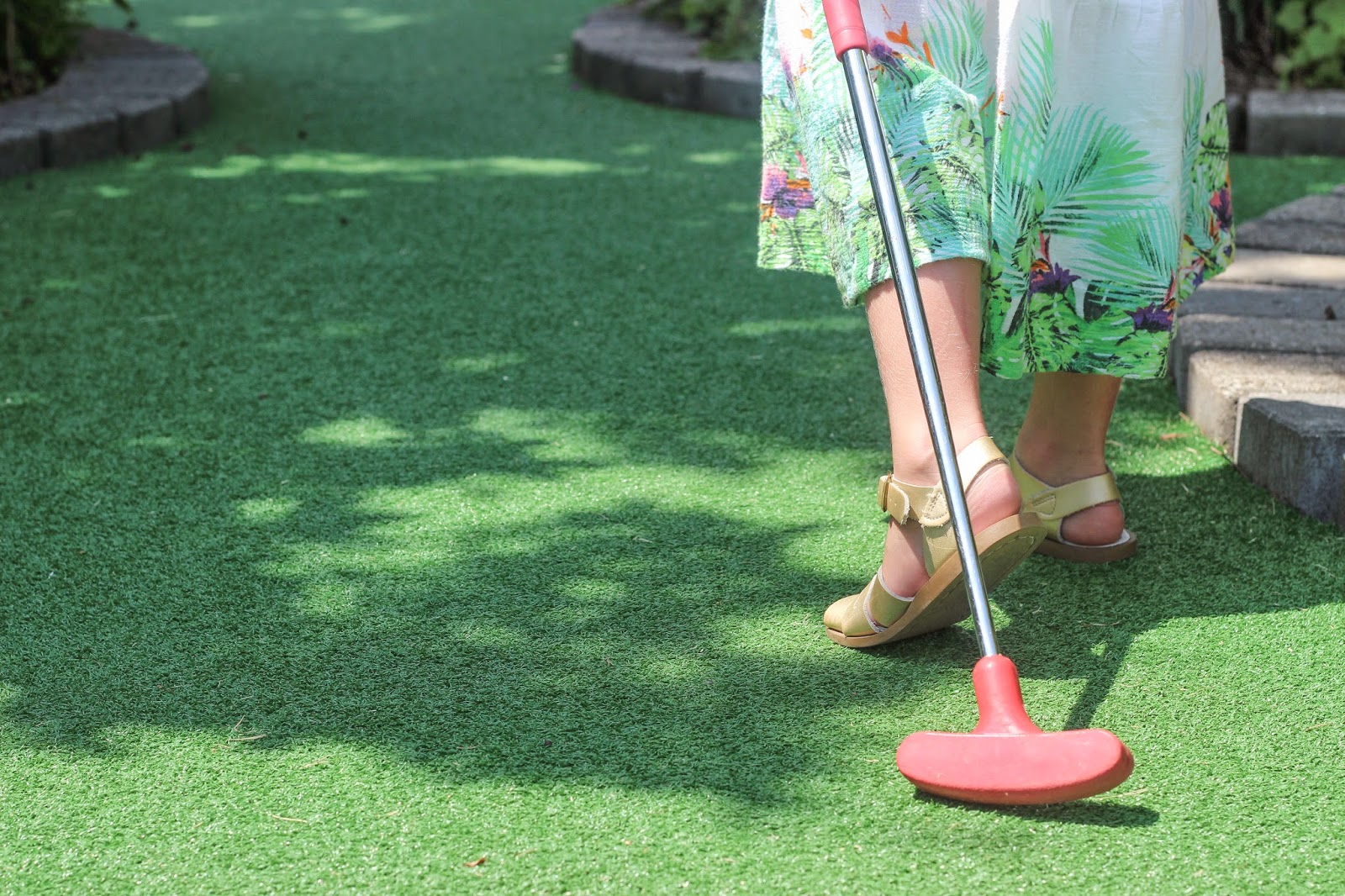 Not-So-SAHM: Keep It Local: Mini Golf at Cameron Run Regional Park