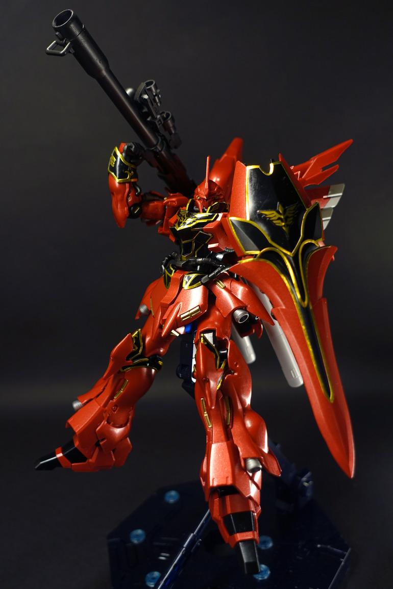 Painted Build: HGUC 1/144 Neo Zeong "Metallic Finish"
