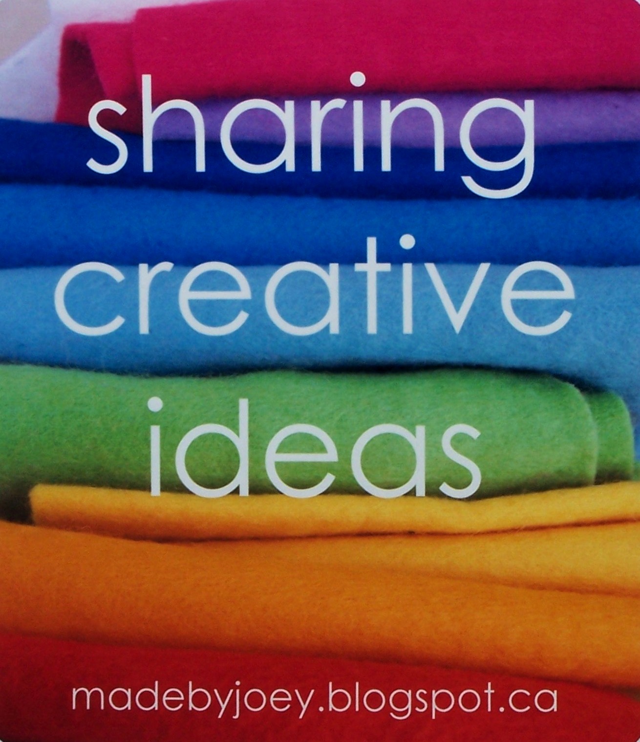 madebyjoey: sharing creative ideas {all weekend}