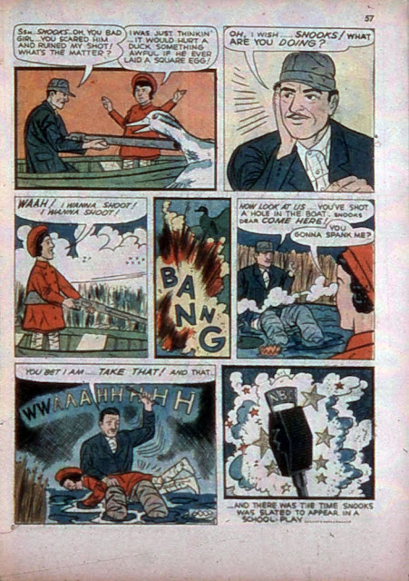 Four-Color Shadows: Baby Snooks-Doc Savage Comics-1943