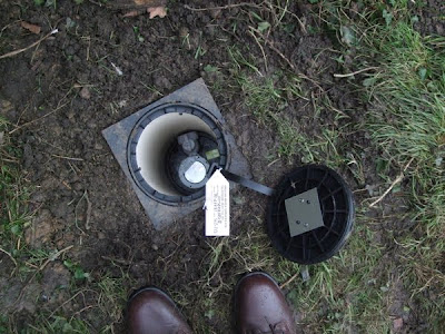 Halfie: Water meter installed at home