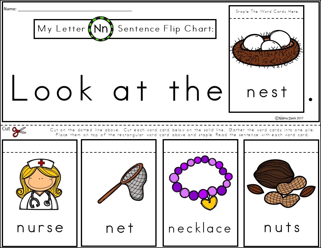 Fairy Tales And Fiction By 2: M-O-V-I-N-G Freebie: Alphabet Flip Charts