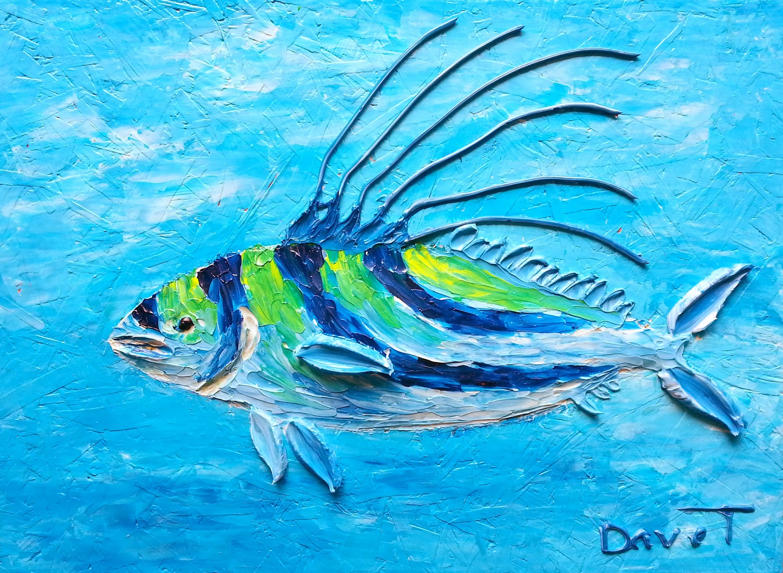 Rooster Fish Wall Art at Henry Hamill blog