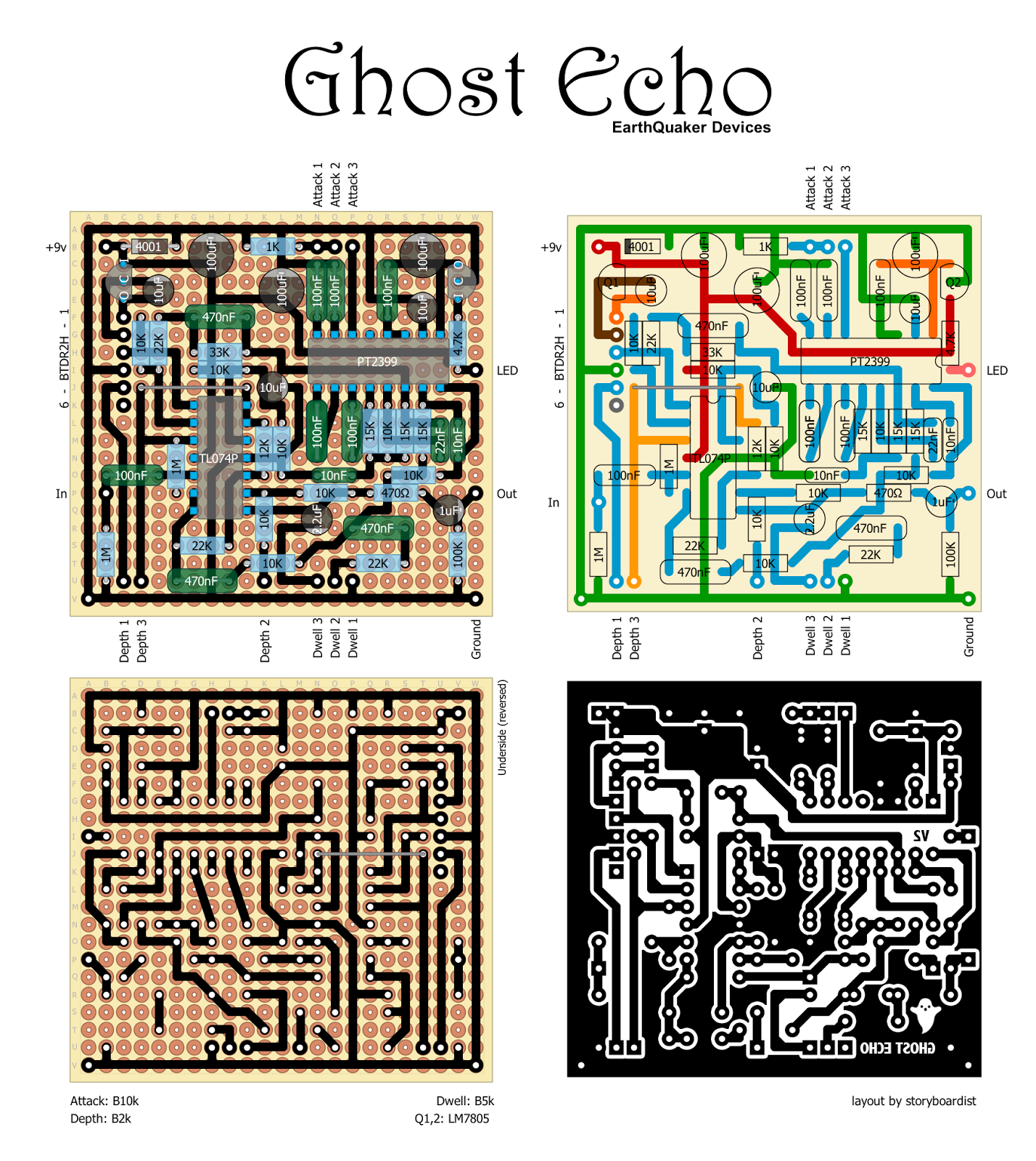 Terpopuler Pcb Echo, Skema Pcb
