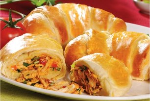 Zied Salgados: Salgado Meia Lua: O croissant