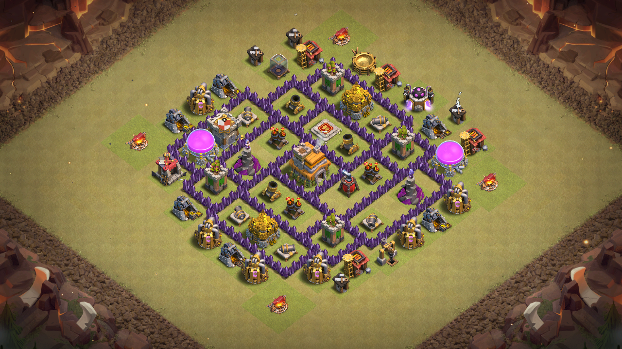 Clash Of Clans Base Buildings : Clash of Clans - TH7 Base For ...