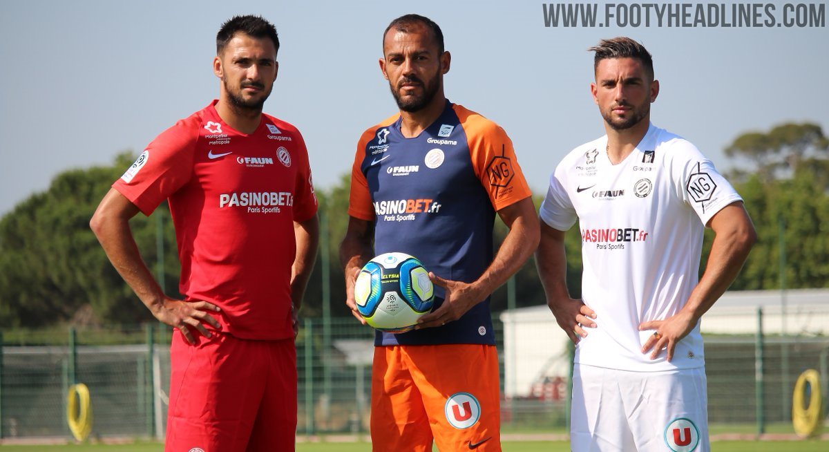 Montpellier 19-20 Home, Away & Third Kits Revealed - Footy Headlines