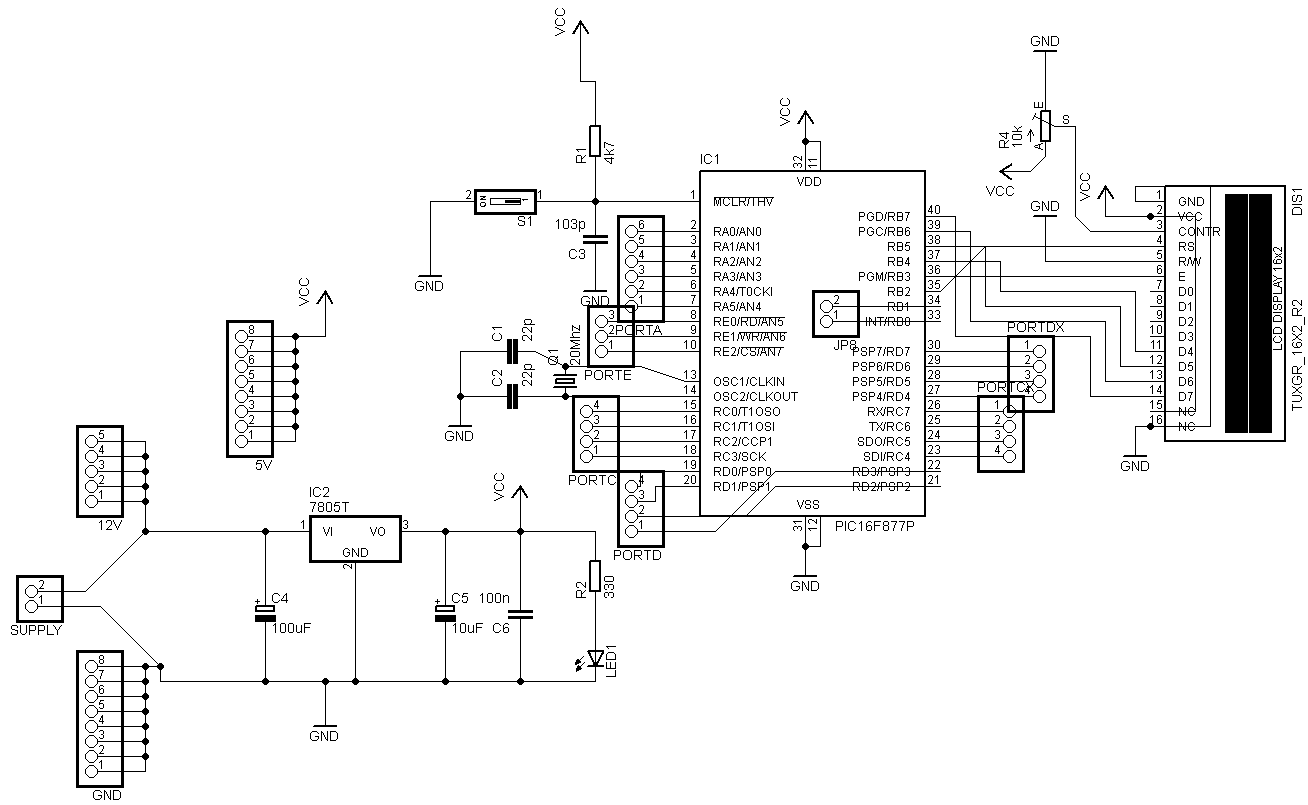 .: Minimum System PIC dan AVR