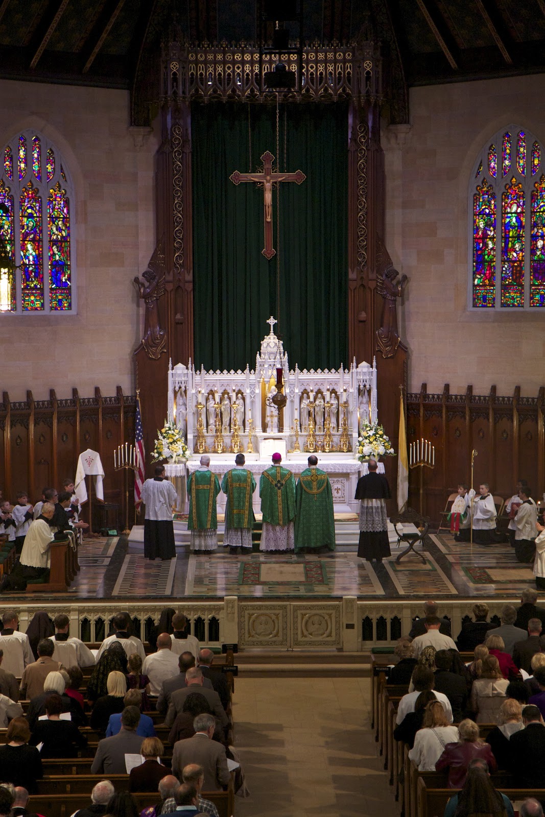 Te Deum laudamus!: Photos: Solemn High Pontifical Mass with Bishop ...