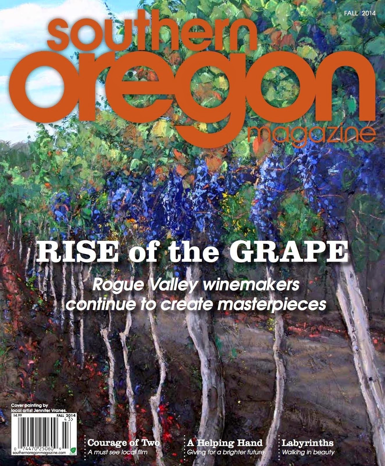 Aspen Paintings by Contemporary Aspen Artist Jennifer Vranes, Birch ...