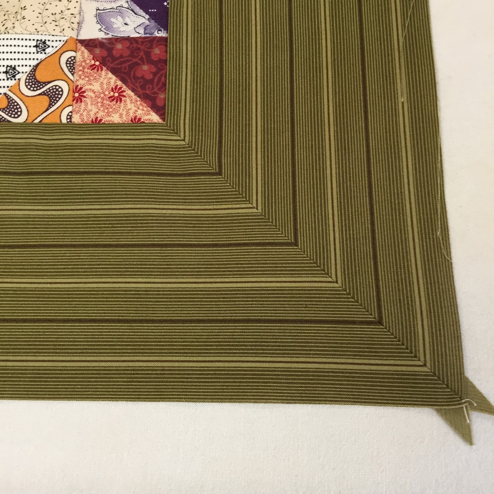 My Joyful Journey: Tutorial: How to Add a Mitered Border to Your Quilt