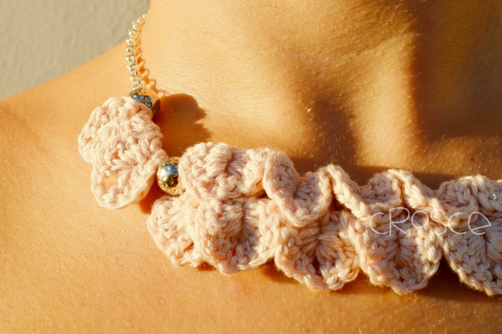 Croscé - Creative Crochet & Sewing: collane all'uncinetto - crocheted ...