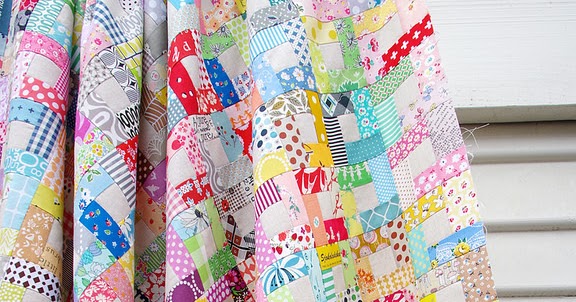 Red Pepper Quilts: Bright Hopes Quilt - Color My World