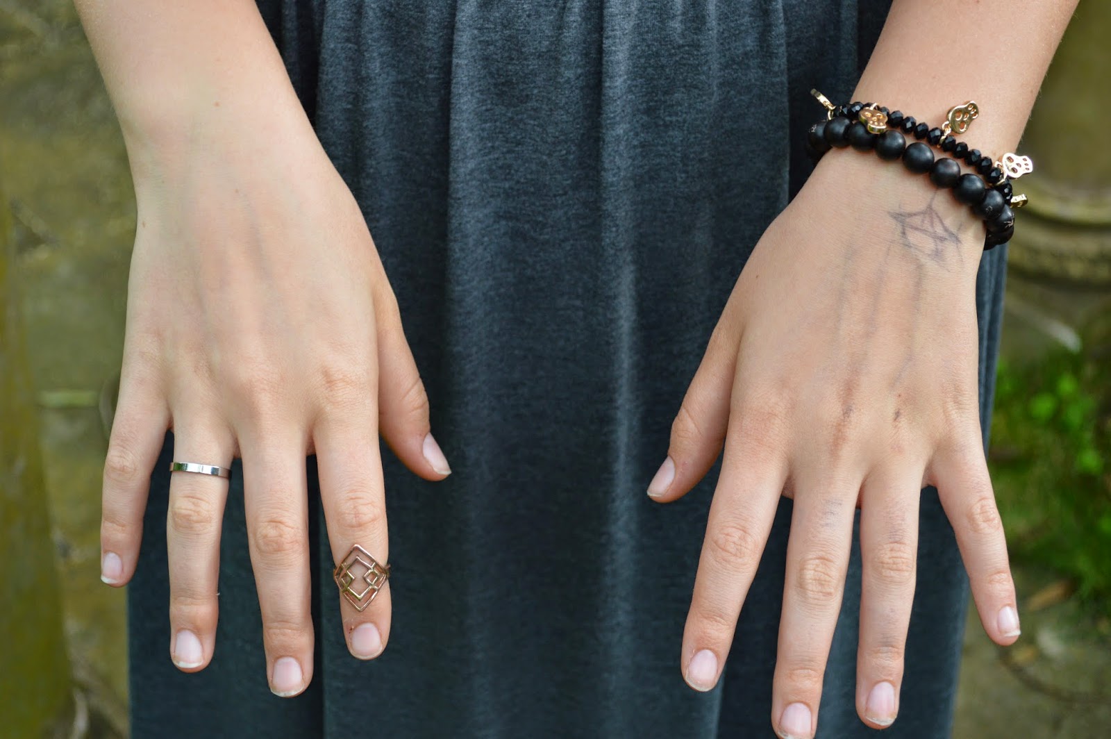 Maxi skirt & emo bracelets - LEXI LIKES