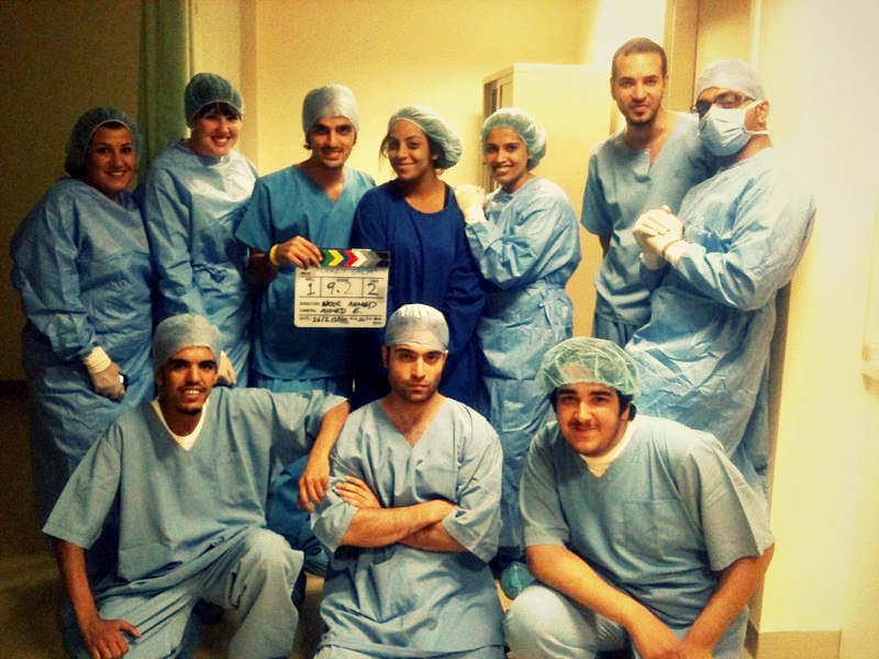 film makers Zone: Crazy Calm behind the scene directed by Noor Ahmed