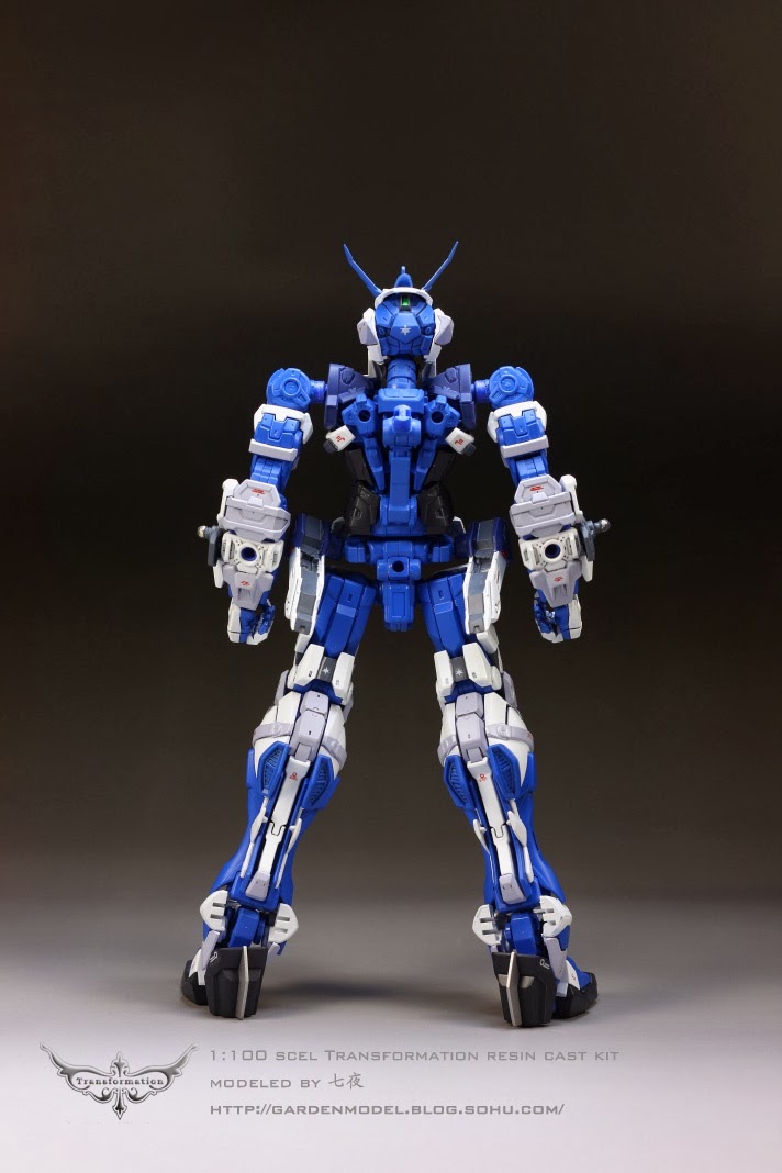 Custom Build: MG 1/100 Gundam Astray Blue Frame Third - (Resin Conversion)