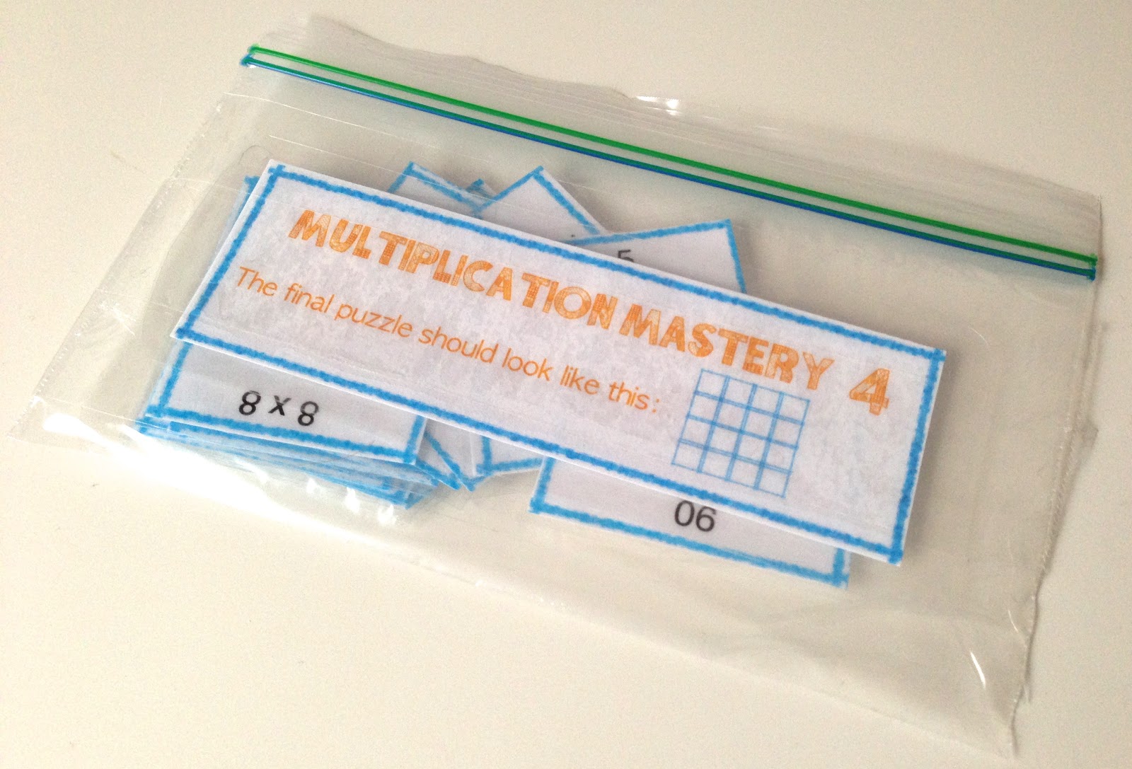 Super Square Multiplication Mastery!! Math CENTER ~ Blog of MrMathCoach.com