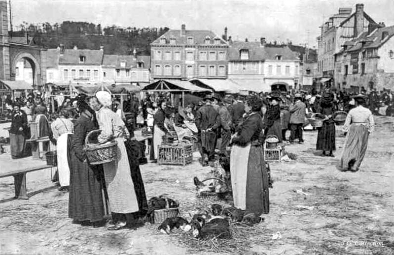 Au Fil du Temps...: Le Marché de Duclair.