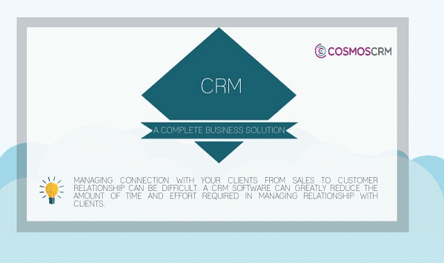 CRM: A Complete Business Solution #infographic - Visualistan
