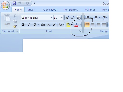 Columbus LTC: How to Left Align Your Word Document