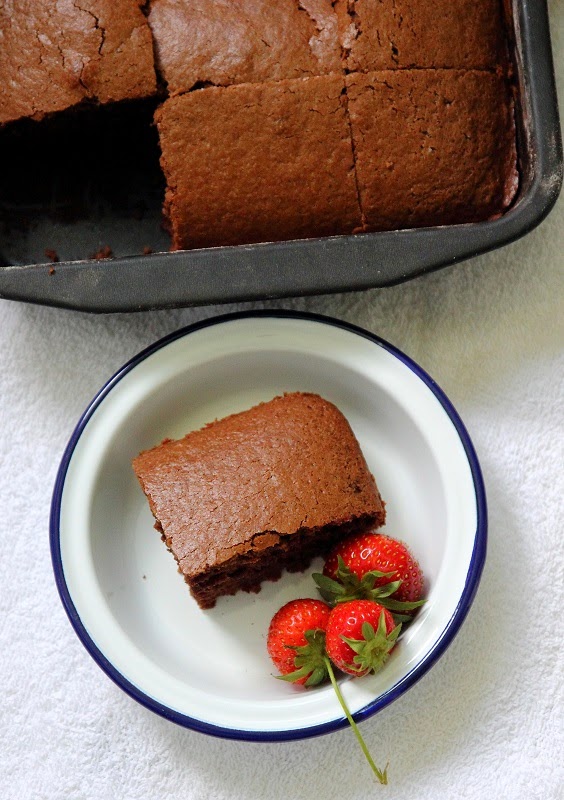Emergency Cake - Mix in the Tin Chocolate Cake