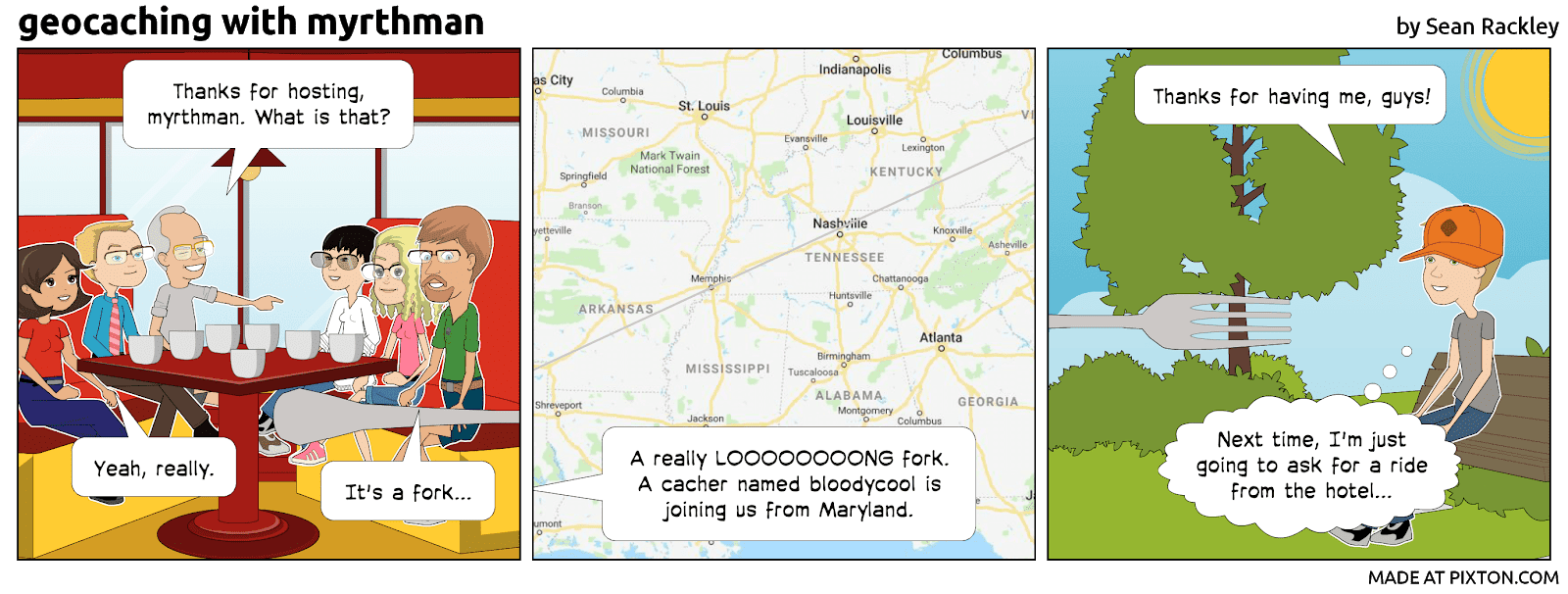 geocaching with myrthman: 2018