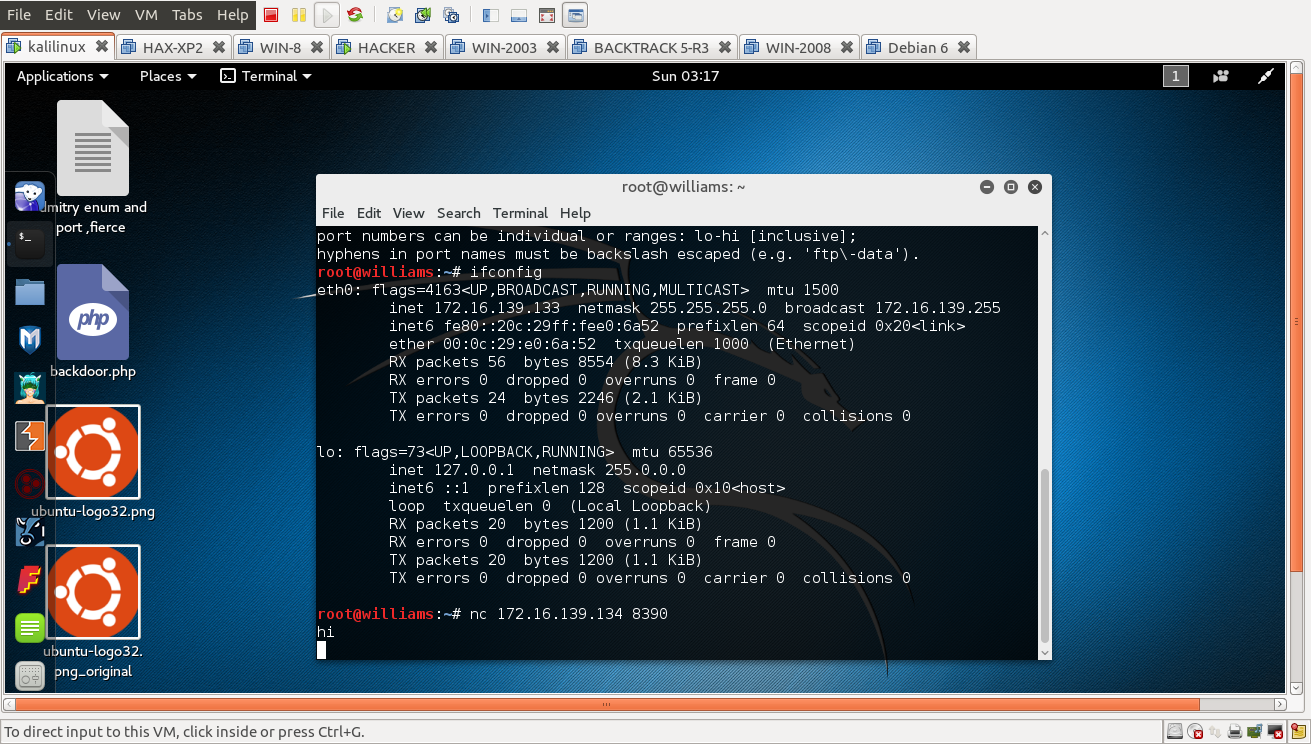 Ethical Hacking Netcat Chat And Remote Shell