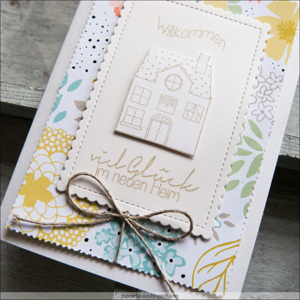 Paper, ART & Co.: Willkommen - Viel Glück im neuen Heim