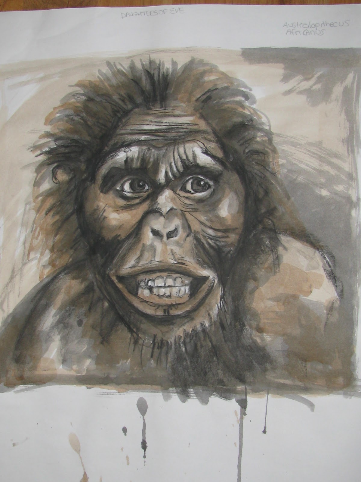 Costume Life drawing: Evolution drawings by sue foerster