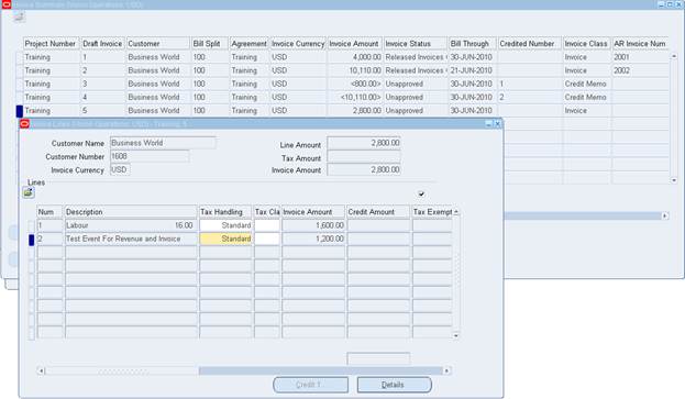 Oracle Applications: PA – Oracle R12 Project Billing Training Manual